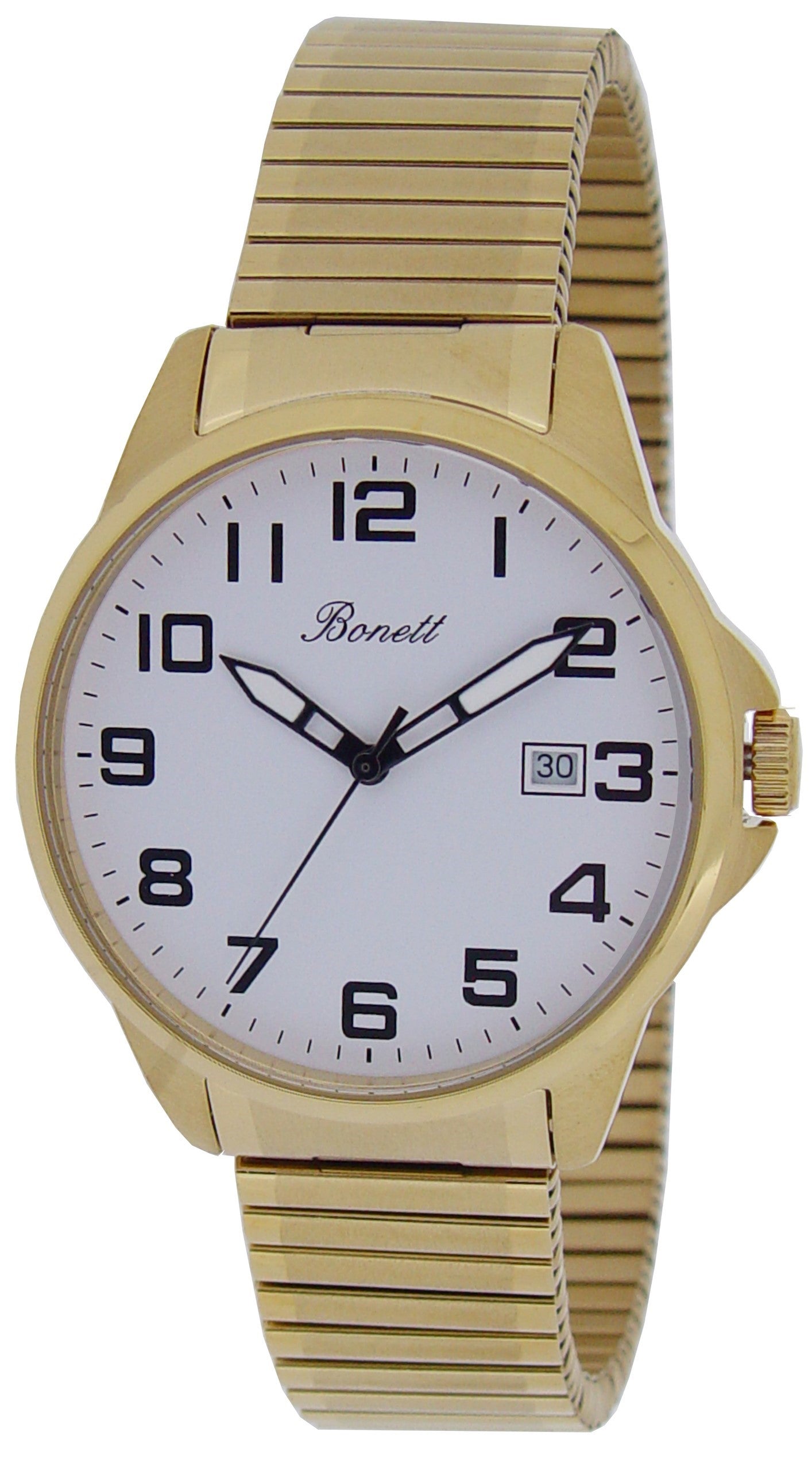 Bonett - Herreur i double m. flexlænke og dato. - Model: 1446DHT ...