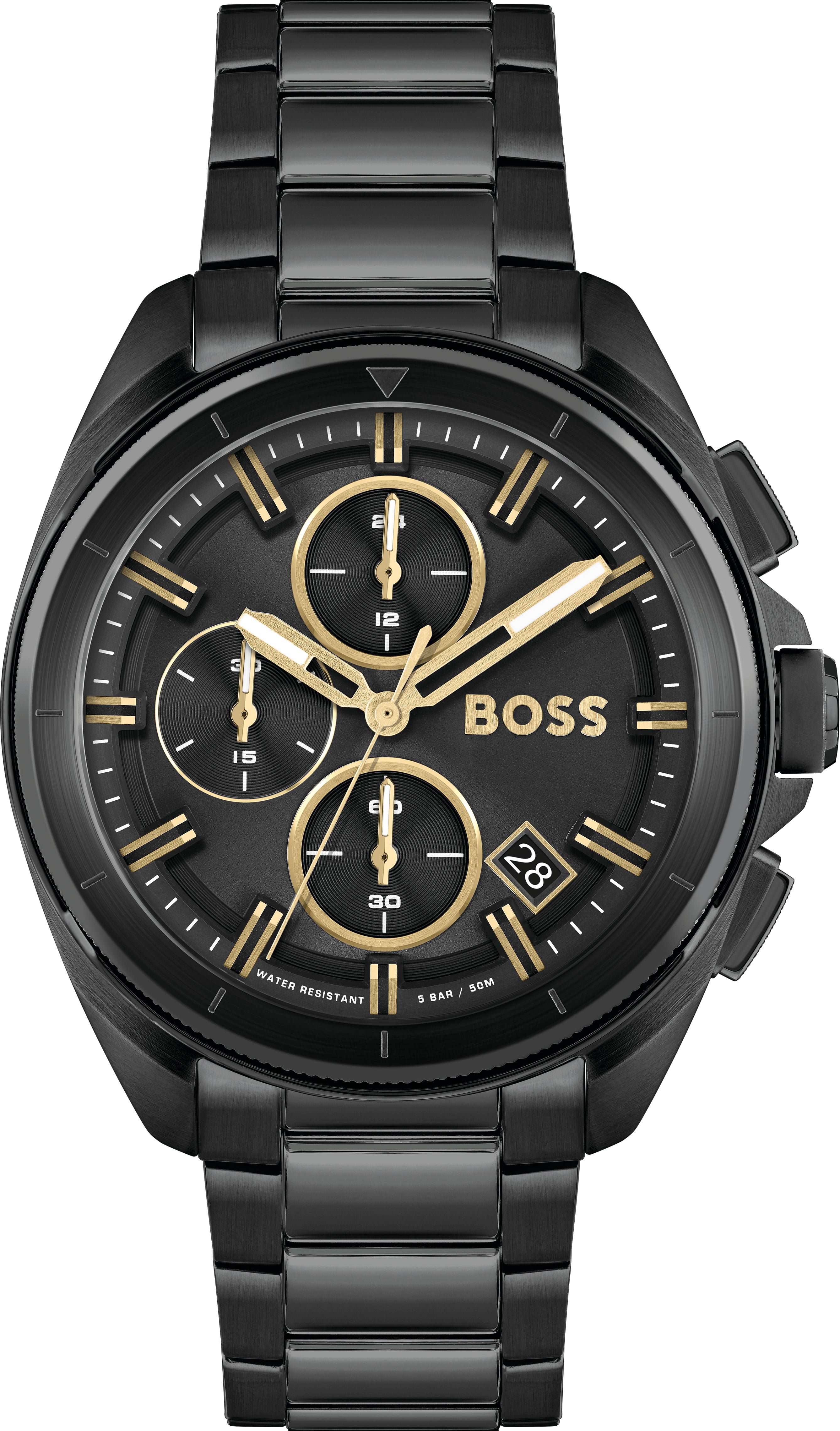 Hugo Boss - VOLANE - Stål herreur med lænke - Model: 1513950 – guldsmed ...