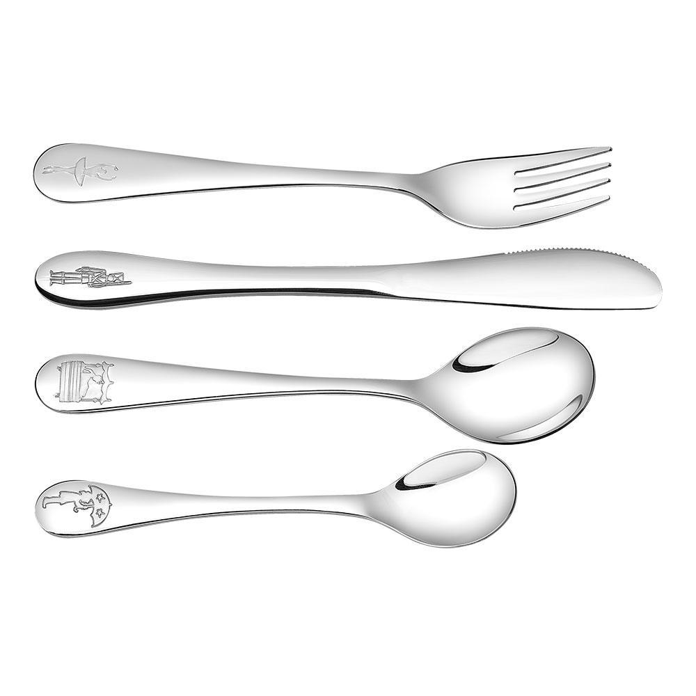 Nordahl Andersen - Rustrit stål bestik HCA 4 eventyr - Model: 252-7001 ...