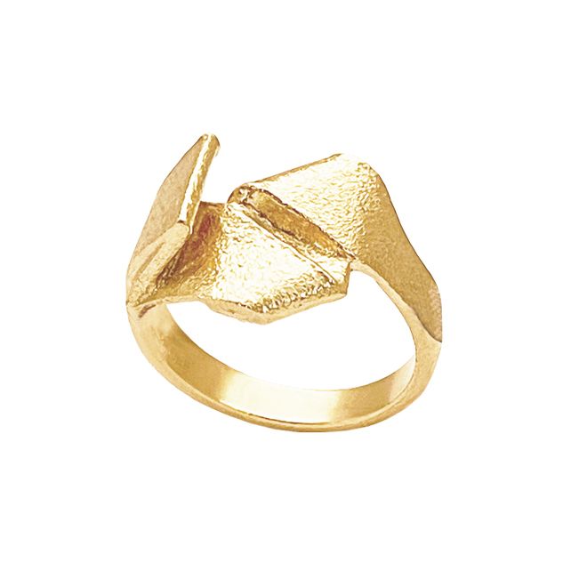 Heiring - Forgyldt MILLE ring - Model: 53-3-75-FG – guldsmed-smeds.dk